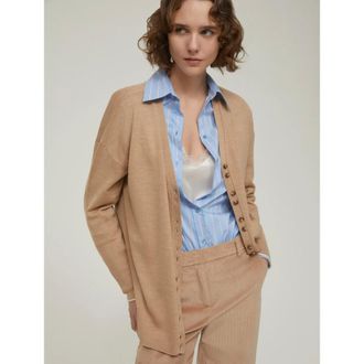 Pennyblack Femme, Pulls, Beige, Taille: 38 FR Cardigans