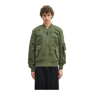 Alpha Industries L-2B Laser Cut Flight Jacket II - Homme - Vestes - Vert - Taille: XL