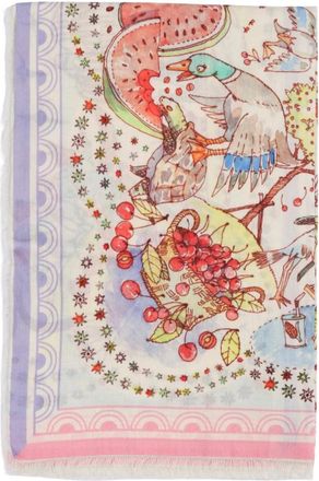 Faliero Sarti unisex, Accessoires, Multicolore, Taille: ONE Size New Little Spring Scarf 65x65
