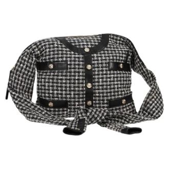 Chanel Sac bandouli&egrave;re vintage Pre-owned - Femme - Pre-owned - Noir - Taille: ONE Size