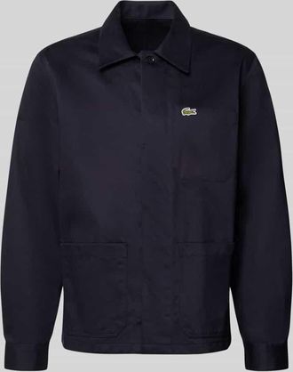 Lacoste Regular Fit Freizeithemd aus reiner Baumwolle