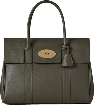 Mulberry Gr&uuml;ne Leder-Schultertasche mit Schloss - - Bags - Damen - Gr&uuml;n - ONE SIZE