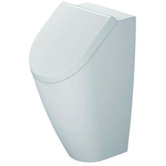 Duravit DU Urinal Rimless ME by Starck, wei&szlig; Abgang waagrecht,Ausf. f. Deckel, WG