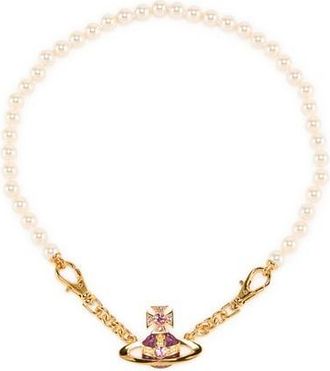 Vivienne Westwood Collier A&iuml;da en laiton
