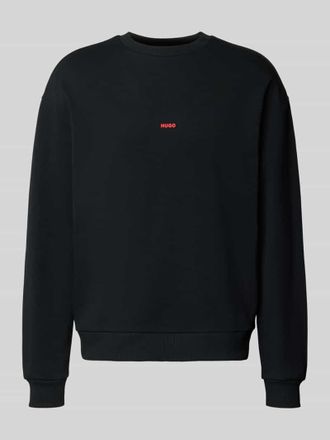 HUGO BOSS Regular Fit Sweatshirt aus reiner Baumwolle Modell DUBRAXO
