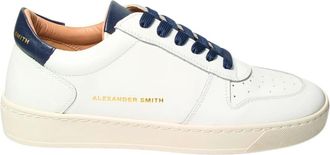 Alexander Smith Homme, Chaussures, Blanc, Taille: 40 EU Pelle Baskets