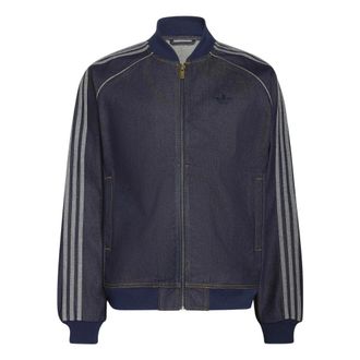 adidas SST Adicolor Denim Track TOP - - Jackets - Herren - Blau - XL