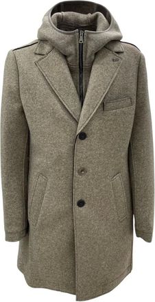 Bob Homme, Manteaux, Gris, Taille: M Andy153 Cappotto