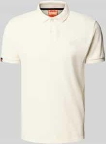 Superdry Regular Fit Poloshirt mit Label-Stitching