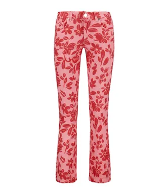 Modetrotter Jean Elias Fokis Coton Imprim&eacute; Fleurs Rouge