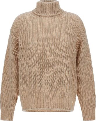Herno pull côtelé à col roulé - Tons neutres