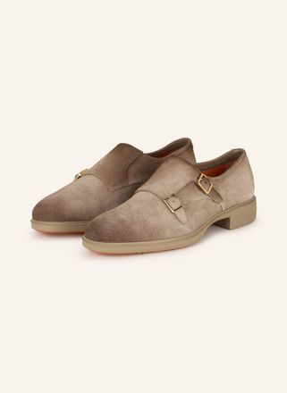 Santoni Double-Monks braun