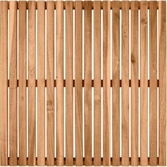WENKO home24 In- / Outdoor Baderost Acacia 55 x 55cm Braun