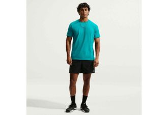 Nike T-Shirt M NK DF TEE STD PRO mit Rundhalsausschnitt, aus Interlock-Material, ohne Verschluss
