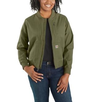 Carhartt Work in Progress Veste Bomber Crawford, Basil, XS Femme