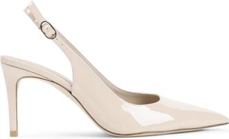 Stuart Weitzman Femme, Chaussures, Beige, Taille: 39 EU Escarpins Slingback Power 75