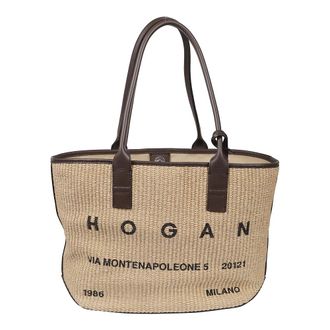 Hogan Femme, Sacs, Beige, Taille: ONE Size Petit sac shopping Address