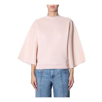 Givenchy Shirt mit Puff&auml;rmeln - - Knitwear - Damen - Rosa - XS
