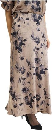In Front IN Front - Jupes Maxi - Femme - Jupes - Beige - Taille: 38 FR