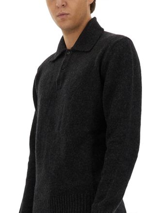 Dolce & Gabbana Wool and Alpaca Blend Sweater - Black