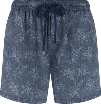 Boggi Milano Homme, Maillots de bain, Bleu, Taille: M Maillot de bain imprim&eacute; floral