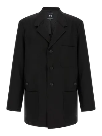 Yohji Yamamoto Veste Casual - Noir