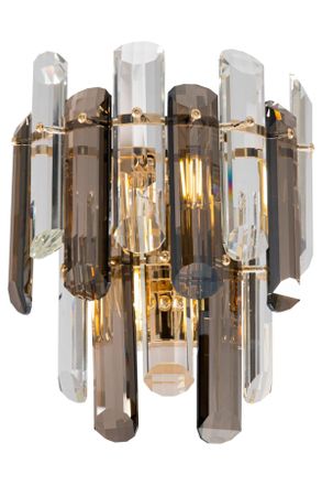Maytoni Maytoni Wandleuchte, Gold, Metall, Glas, 22.3x27x12.5 cm, CE, Lampen & Leuchten, Innenbeleuchtung, Wandleuchten