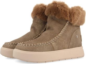 Gioseppo Damen tovelde Oxford-Stiefel, Taupe, 41 EU