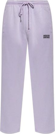 American Vintage Homme, Pantalons, Violet, Taille: S Plizzy Pantalons de surv&ecirc;tement