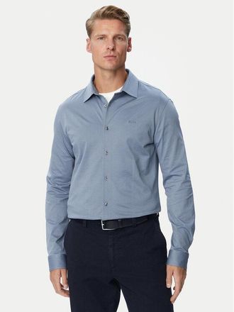 HUGO BOSS Hemd Mysoft 50519748 Blau Regular Fit