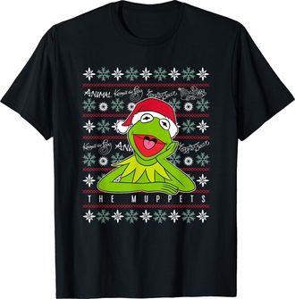 Disney The Muppets Kermit Christmas T-Shirt