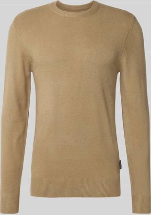 Casual Friday Regular Fit Strickpullover mit Rundhalsausschnitt Modell Heine