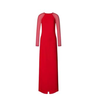 Alberta Ferretti Damen, Kleider, Rot, MGr&ouml;&szlig;e
