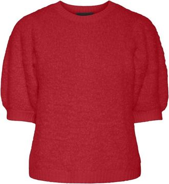 Pieces PCFEE SS O-Neck Knit