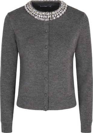 Veronica Beard Cardigan Daro - - Knitwear - Damen - Grau - XS