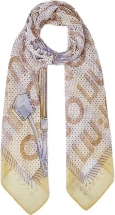 Liu Jo Femme, Accessoires, Multicolore, Taille: ONE Size Grand foulard avec logo