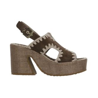 Mou Femme, Chaussures, Brun, Taille: 40 EU High Heel Sandales