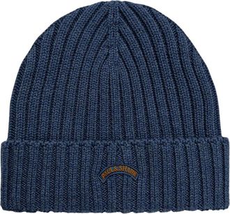 Paul & Shark Bonnet en laine - Homme - Accessoires - Bleu - Taille: ONE Size