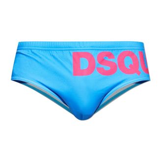 Dsquared2 Homme, Maillots de bain, Bleu, Taille: XS Slip de Bain