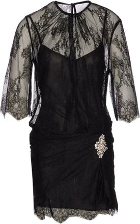 Liu Jo Femme, Robes, Noir, Taille: 40 FR Short Dress