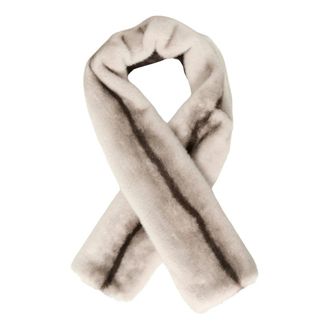 Inwear Faux Fur Stripe - - Accessories - Damen - Beige - ONE SIZE