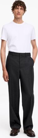 Arket Lockere Wollhose -Grau