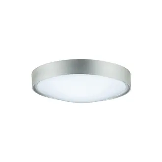 Trio leuchten plafonnier led en titane clarimo 659011887 acrylique blanc