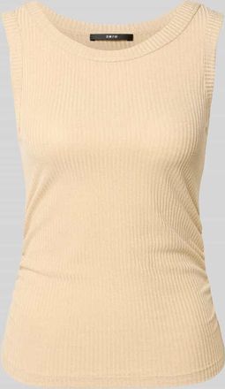 Zero Tanktop aus Viskose-Mix mit Rundhalsausschnitt