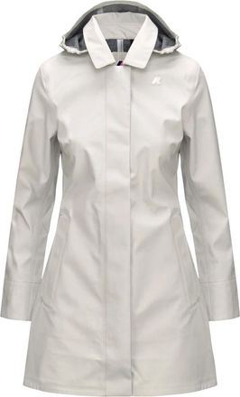 K-Way Femme, Vestes, Beige, Taille: 44 FR Mathy Bonded Jersey