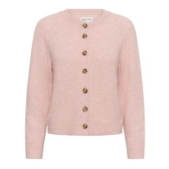 Part Two Chanie Cardigan - - Knitwear - Damen - Rosa - L