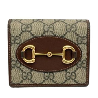 Gucci Pre-owned Vintage Bi-fold Wallet - - Pre-owned - Damen - Braun - ONE SIZE