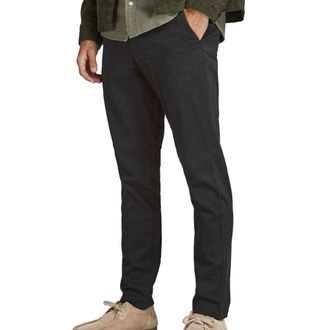 Jack & Jones Herren Jjimarco Jjdave Akm Black Noos Hose, Schwarz, 30W / 34L EU