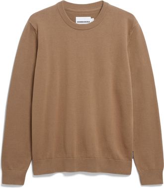 Armedangels Herren Pullover aus Bio-Baumwolle LOUKAA Regular Fit Light Oak