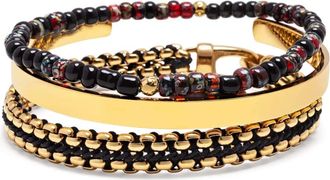 Nialaya Homme, Accessoires, Jaune, Taille: M August Stack